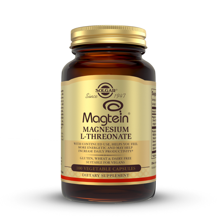 Купить Магний треонат Solgar Magnesium L-Threonate Magtein - 100 капсул ...